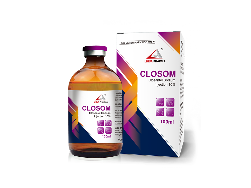 China Closantel Sodium Injection 10% factory and manufacturers | Lihua