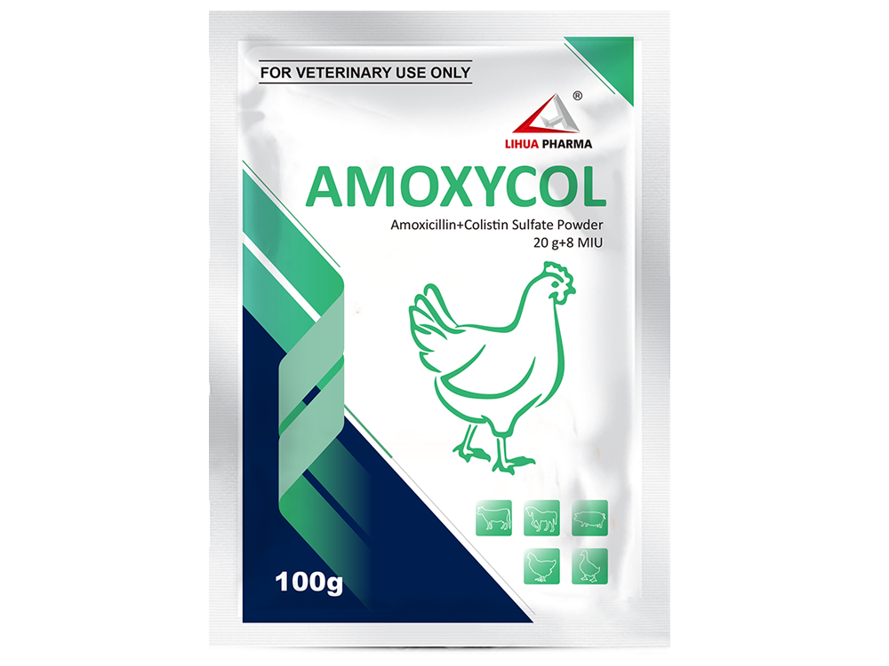 China Amoxicillin+Colistin Sulfate Powder 20 g+8 MIU factory and ...