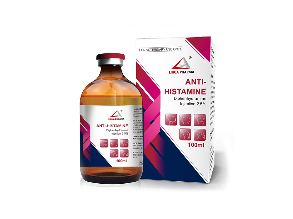 China Diphenhydramine Injection 2.5% factory and manufacturers | Lihua