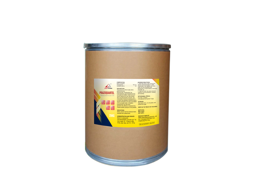 China Praziquantel Powder 10% factory and manufacturers | Lihua