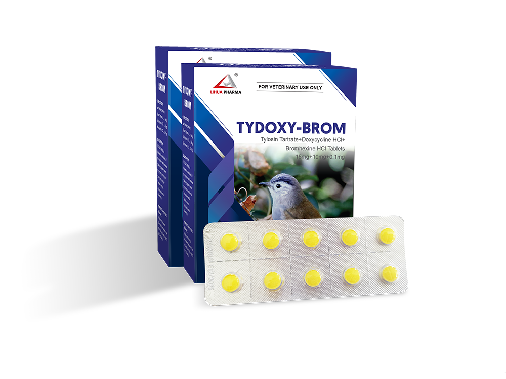 China Tylosin Tartrate Doxycycline HCL Bromhexine HCL Tablet 15mg 10mg ...